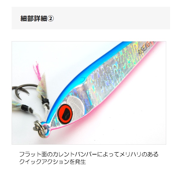 ライズジャパン メタルジグ ライズジグ フラット 45g #RJ26 ON/OFF SWITCH【即日発送】: ソルトルアー｜釣具の通販なら ...