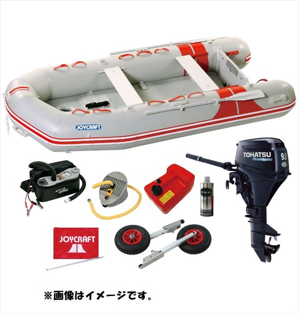 ジョイクラフト ゴムボート船外機セット JES-336SS トーハツ9．8馬力: ボート・魚探｜釣具の通販ならキャスティングオンラインストア【公式】