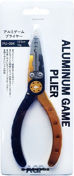 グローリーフィッシュ PU-004 アルミゲームプライヤー ブラック/ゴールド PU-004: 釣り小物・便利用品｜釣具の通販ならキャスティングオンラインストア【公式】