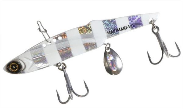 FINA フィナ メタルジグ FS439 ジャックアイ マキマキバイブ 40g 7 シルバー青夜光ゼブラ: ソルトルアー| 釣具の ...